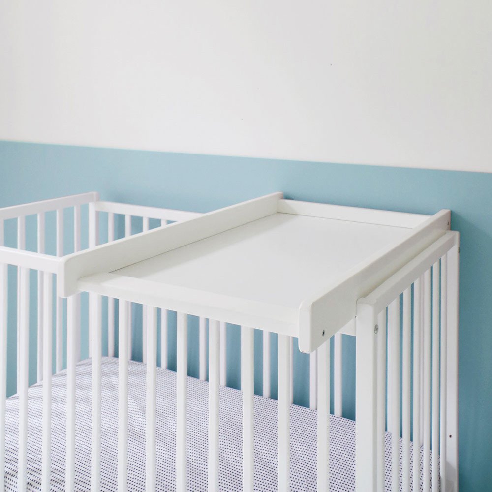 Plan à langer pour lit bébé SIXTINE blanc - Alfred & Cie